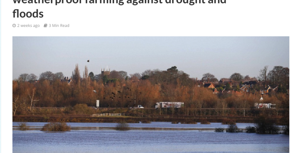 Farmers in South Wales learn how to weatherproof farming against ...